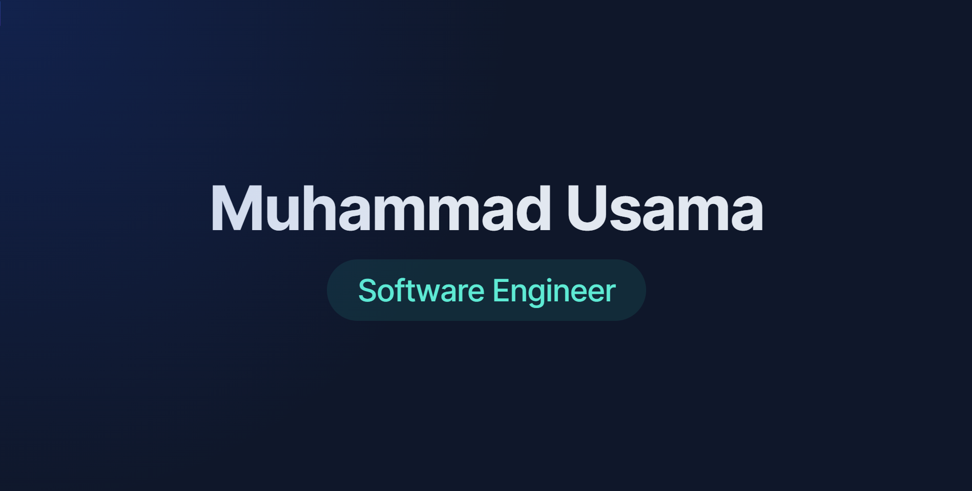 Muhammad Usama